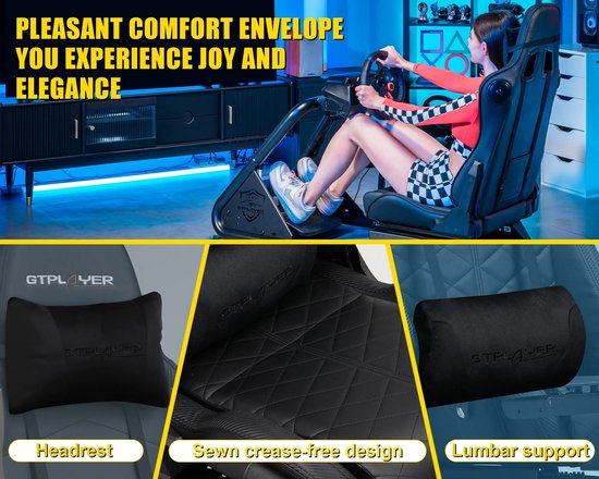 NordHaus Sim Racing Cockpit - Race Simulator Cockpit - Stuurstandaard ...