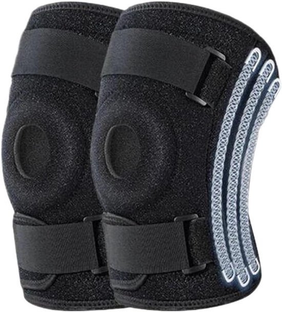 Sportkniebraces in grote maten met verstelbare compressieveren ...
