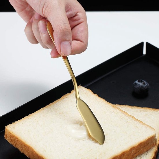 Opscheplepels goud - 10 stuks - set met 3 opscheplepels, 3 schuimspanen ...