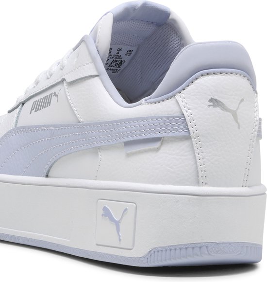 PUMA Carina Street Jr Meisjes Sneakers - PUMA White-Cool Weather | bol