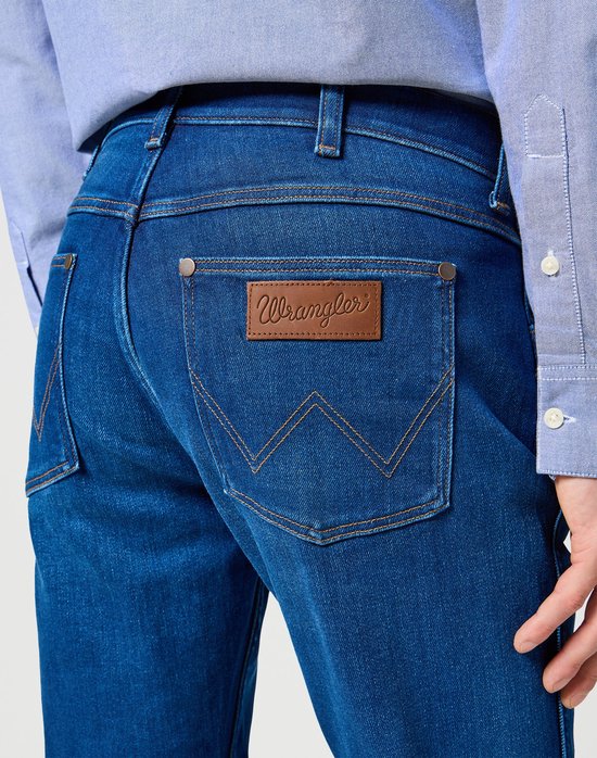 Wrangler - Greensboro - Jeans coupe droite pour homme - Blue Jam | bol