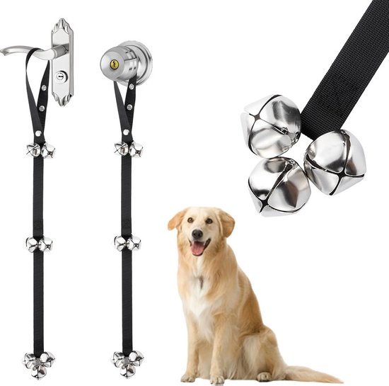 Hondendeurbel voor zindelijkheidstraining, deurbel met extra luide bel ...