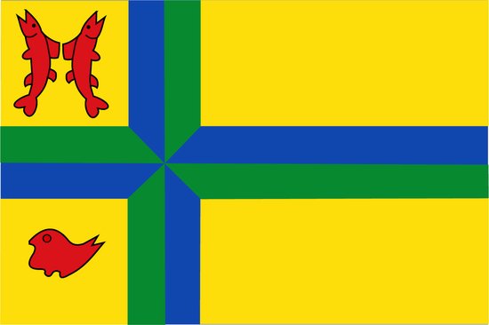 Vlag Werkendam 120x180cm | bol