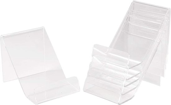 Acryl Brochure Display Stand - Perfect voor wenskaarten en brochures ...
