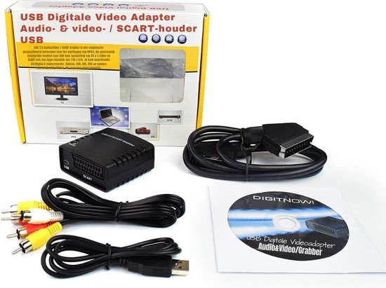 DD® Vhs Videorecorder - Videorecorder - Videobanden Digitaliseren - ‎27x18x11cm - Zwart | bol