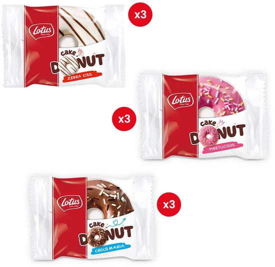 Lotus Donuts mix collection box - 300g | bol