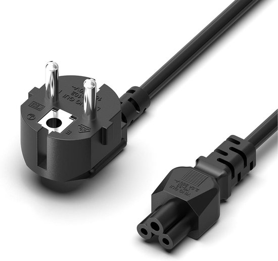3 Meter Stroomkabel met Hoekstekker voor Elektrische Step en ...