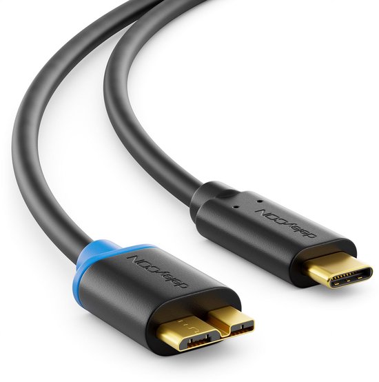 USB-C naar Micro-USB 3.0 Kabel 2m voor Snelle Dataoverdracht en Opladen ...