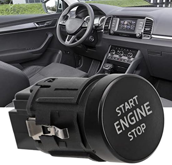 Engine Starter Stop Button Switch, 3V0905217 3V0905217A Quick Response ...