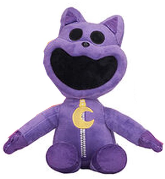 Poppy Playtime - 25cm Catnap (Paarse) Knuffel | bol