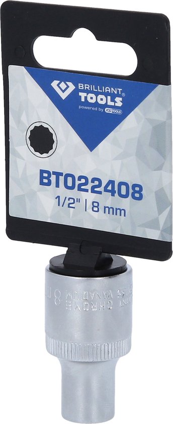 BRILLIANT TOOLS 1/2" inbus 8 mm - BT022408 | bol