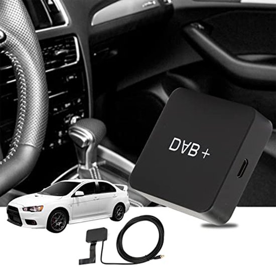 Car Kit Digital Audio Broadcast DAB + Box Radio Receiver Adapter with ...