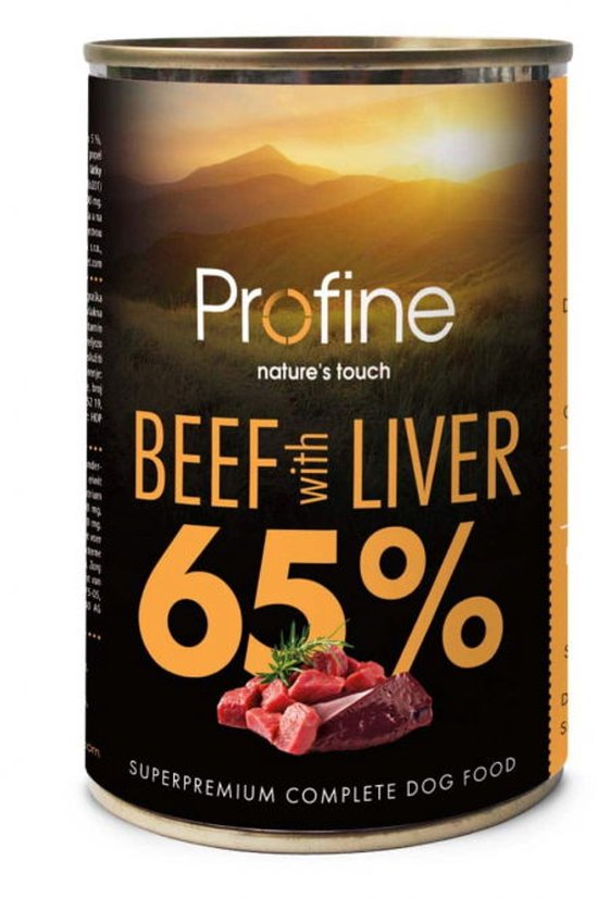 Malanico - 65% beef/beef liver 400g | bol