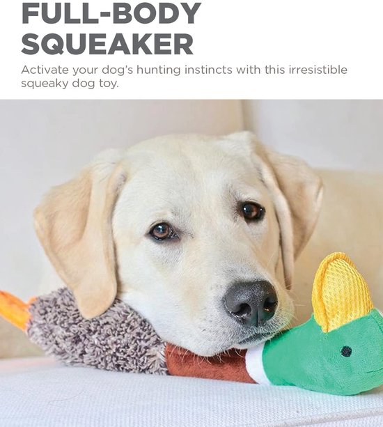 Charming Pet™ Headbangerz Dog Toy (Duck) - DURABLE PLUSH DOG FETCH TOY ...