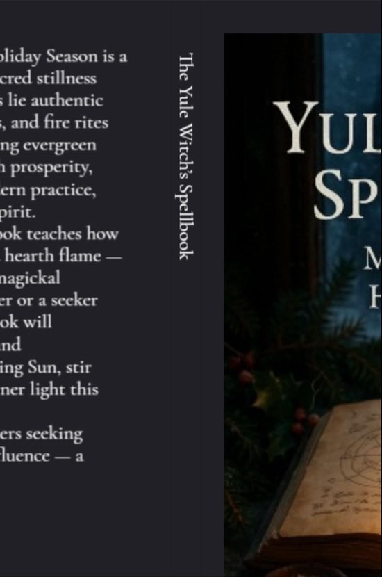 Apophis Magick series:Yuletide magick - The Yule Witch's Spellbook ...