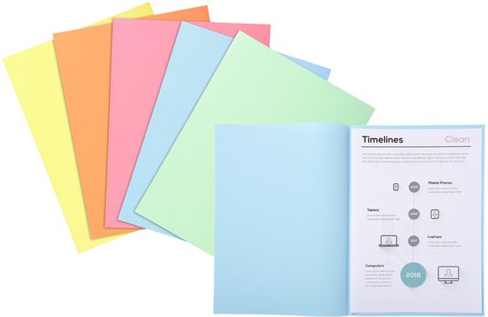 EXACOMPTA dossiermappen A4 roze 60g/m², gerecycled papier | bol