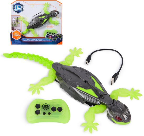 HexBots Wall Crawler Gecko Robot - RC Speelgoedrobot | bol