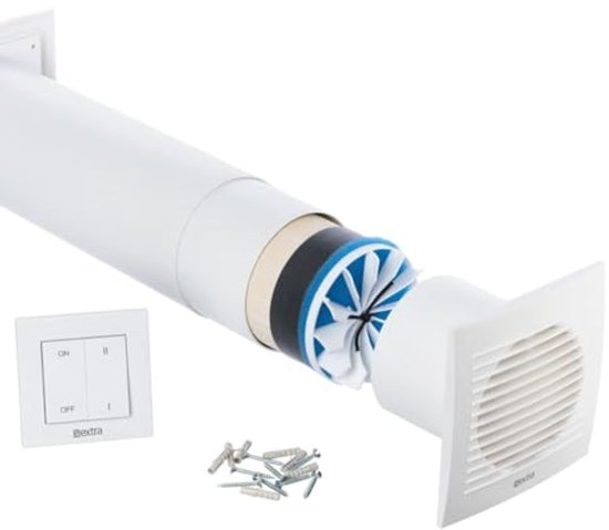 Gedecentraliseerde Ventilatie met Warmteterugwinning - Muurventilator ...
