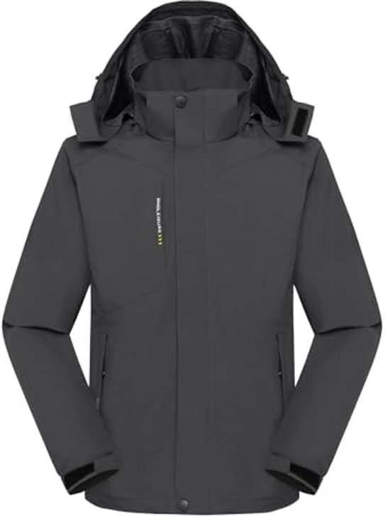 Regenjas voor heren - Lichte, winddichte outdoor jas voor camping ...