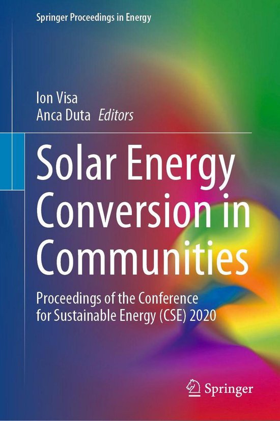 Solar Energy Conversion in Communities (ebook) | 9783030557577 | Boeken ...