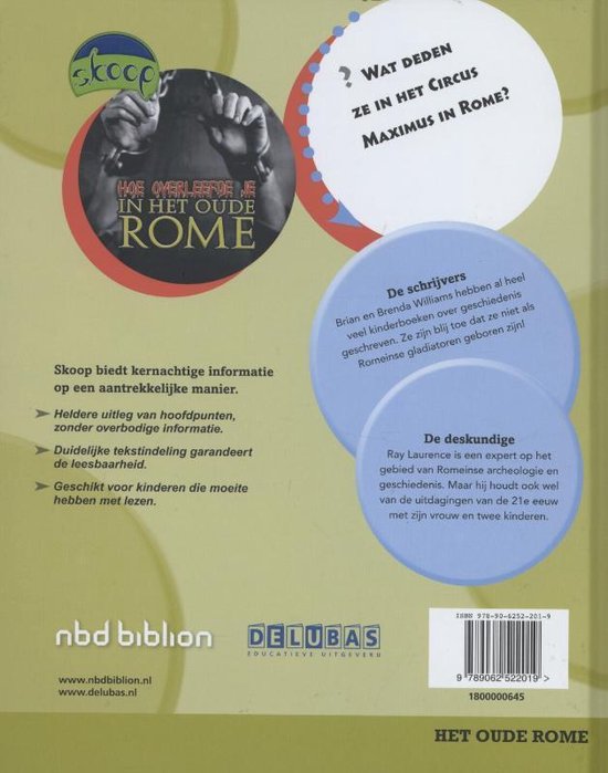Skoop - Hoe overleefde je het oude Rome | 9789062522019 | Brian ...
