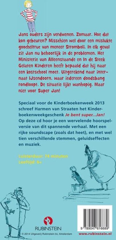 Je bent super Jan, Harmen van Straaten | 9789047616689 | Boeken | bol