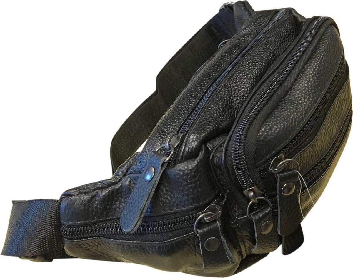 bol.com | THL Design - Leren Heuptas Dames / Heren - Buideltas - Fanny ...