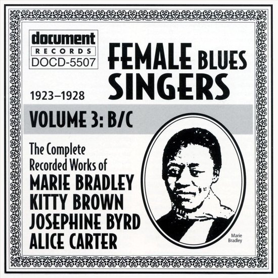 Female Blues Singers Vol.3, Alice Carter | CD (album) | Muziek | bol.com