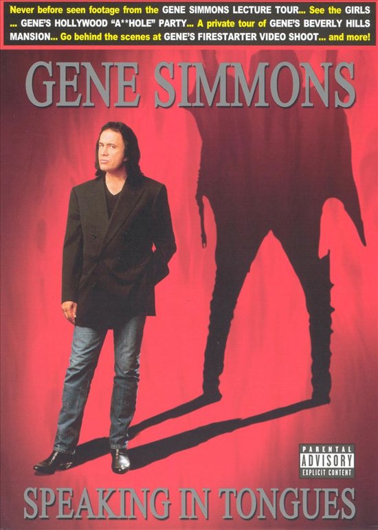 Gene Simmons: Speaking In Tongues, Gene Simmons | Muziek | bol
