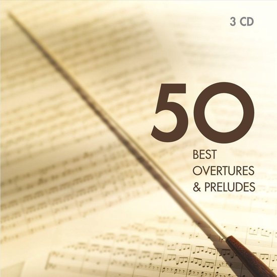 50 Best Overtures, various artists | Muziek | bol