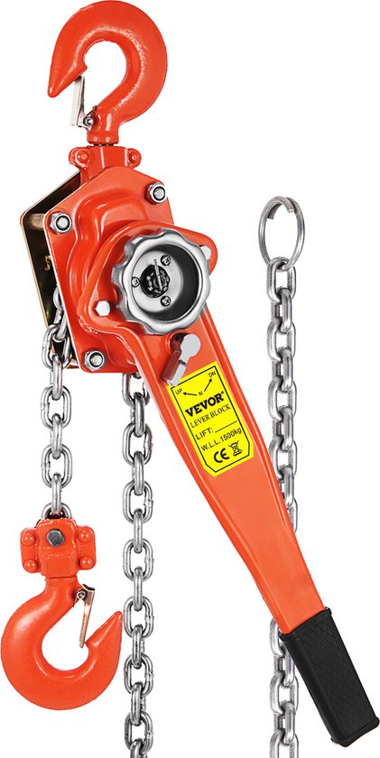 Rateltakel Ketting Takel Lever Block / Ratchet Puller Hoist Load Brake ...
