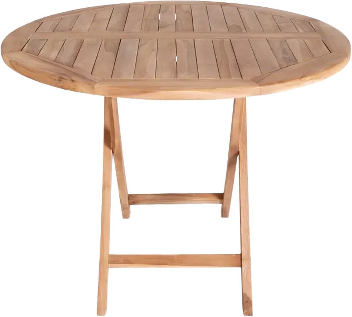 Artichok Jane inklapbare houten tuintafel - Ø 100 x 75 cm | bol