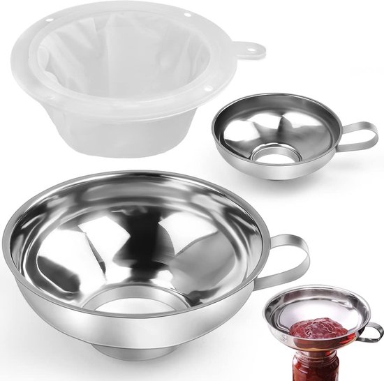 Jamtrechters - Jamtrechter met Grote Opening - Jamvultrechter en Kleine ...