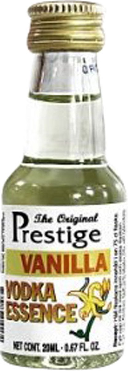 Prestige - Vanilla vodka / Vanille wodka essence - 20 ml | bol