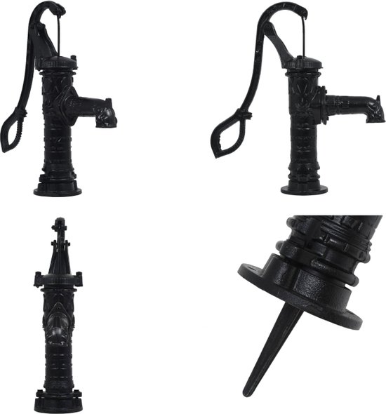 vidaXL Handwaterpomp gietijzer - Handwaterpomp - Handwaterpompen ...