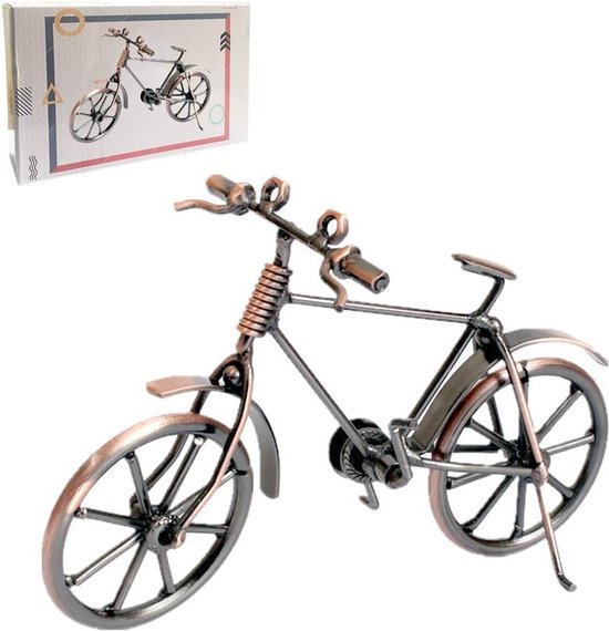 Decoratieve fiets vintage ijzeren kunst fiets metaal decoratie cadeau ...