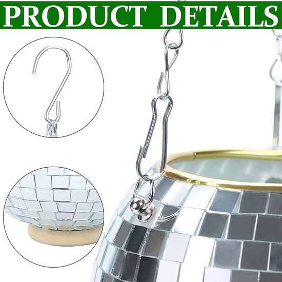 Cozella® | Discobal Bloempot 15CM - Hangende Plantenpot - Plantenpotten ...