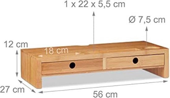 Beeldscherm Verhoger - Monitor Verhoger - Tv Verhoger | bol