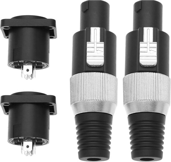 Allecto Plus - 2 Sets Speaker Plug Connectors Kit met 4pin ...
