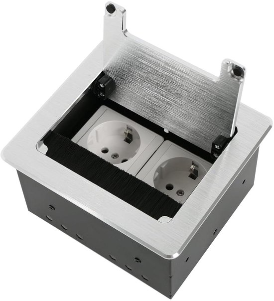 Recessed Stopcontact met Deksel - Tafel Stopcontact Vloer Stopcontact ...