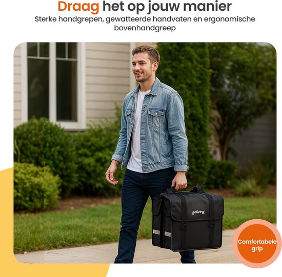 Goliving Fietstas 45 Liter - Dubbele Fietstassen - Waterdicht - Met ...