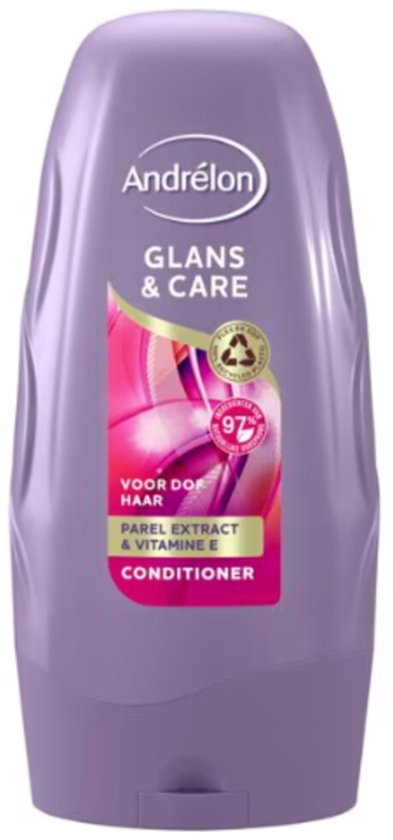 Andrélon Glans & Care Conditioner - 6 x 250 ml - Voordeelverpakking | bol