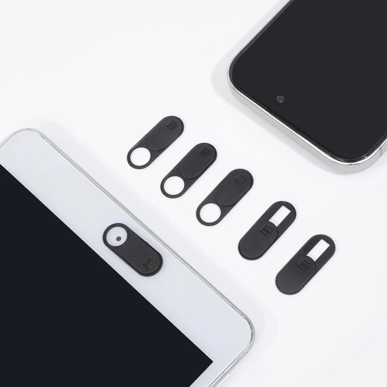 . "6-pack zwarte camera cover slide voor Tesla Modellen 3/Y, laptop ...