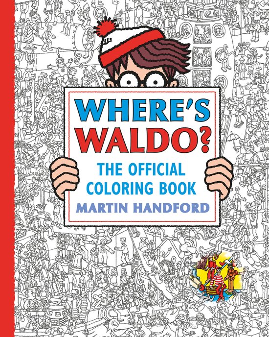 Where's Waldo?- Where's Waldo? The Official Coloring Book, Martin ...