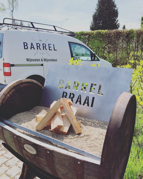 The Barrel Braai / Afrikaanse BBQ van gebruikt Whiskyvat (eikenhout) | bol