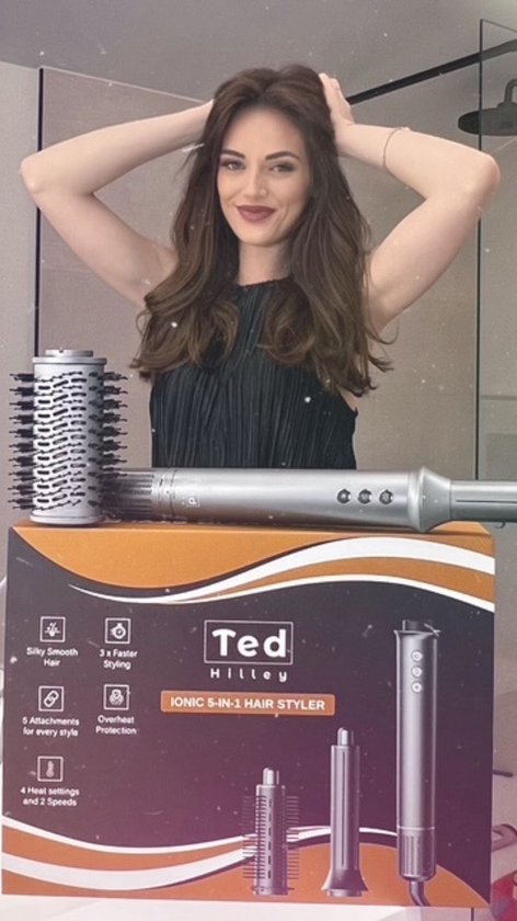 Ted Hilley Multistyler 5 in 1 - Ionische Hairstyler - Auto-Curlers ...