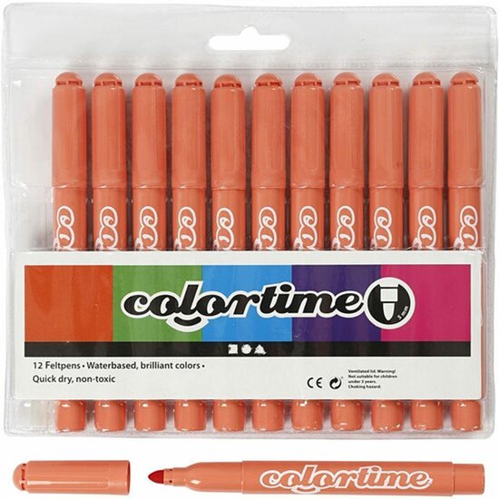 Stiften Oranje - Mandarijn Oranje Viltstiften - Kleurstiften ...
