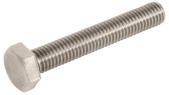 Tapbout M6 x 35mm - RVS (200 stuks) | bol