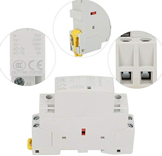 2P 25A AC Security, 220V / 230V / 60HZ DIN Rail Household AC Protection ...