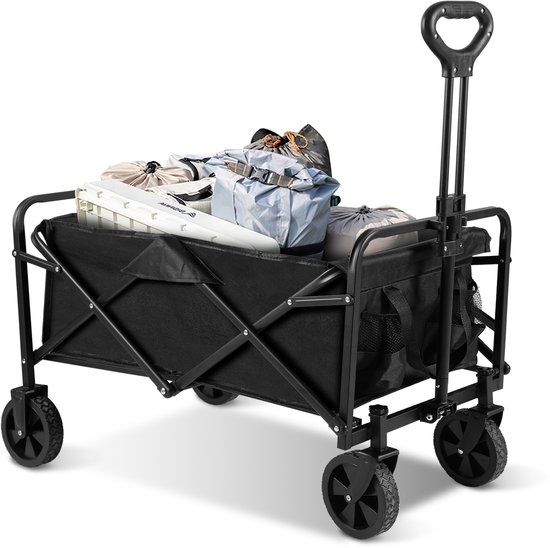 Bolderkar Opvouwbaar - 60L - Bolderwagen met stevig frame ...